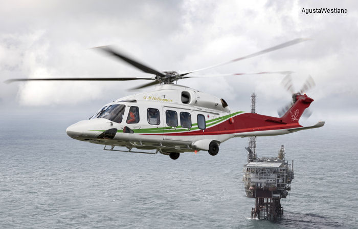 AW189 in Gulf Helicopters