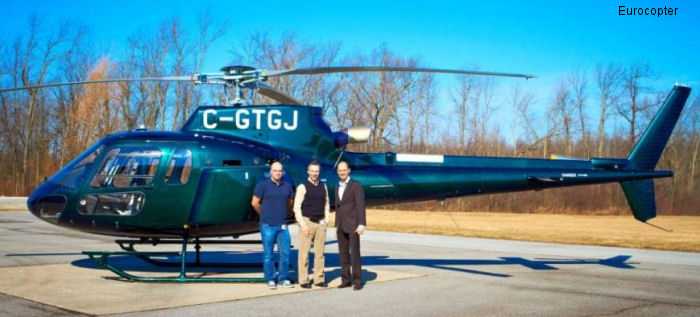 C-GTGJ Eurocopter AS350B3e Ecureuil C/N 7298