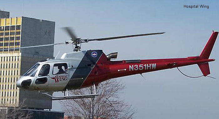 N351HW N222AE Eurocopter AS350B3 Ecureuil C/N 4123