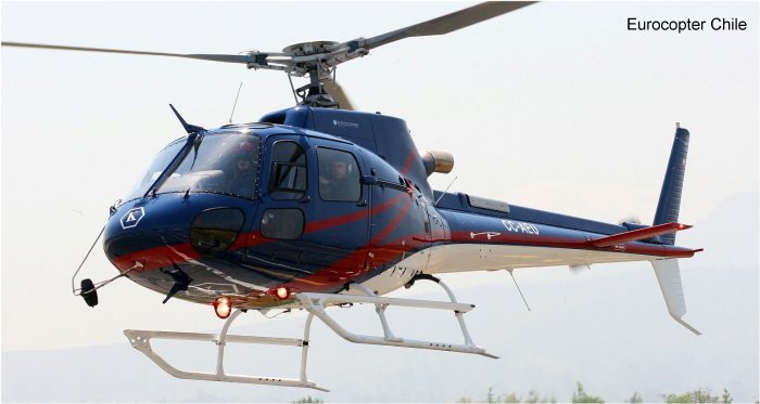 CC-AEU Eurocopter AS350B3e Ecureuil C/N 7234