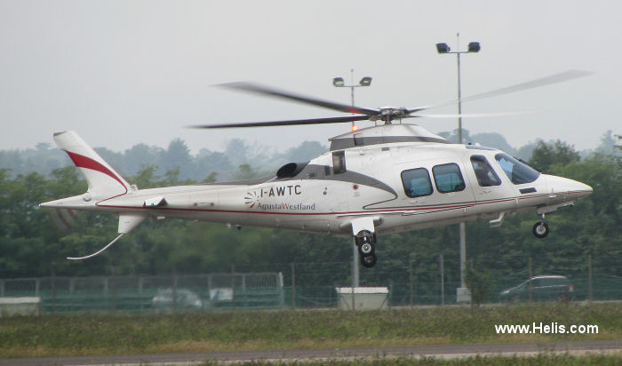 I-AWTC AgustaWestland AW109SP GrandNew C/N 22203