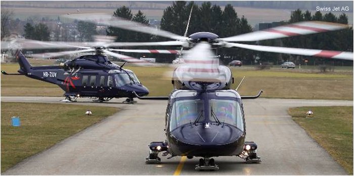 AW139 in Swiss Jet AG