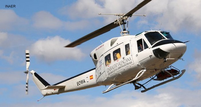 EC-IFA XC-GUJ Bell 212 C/N 30689