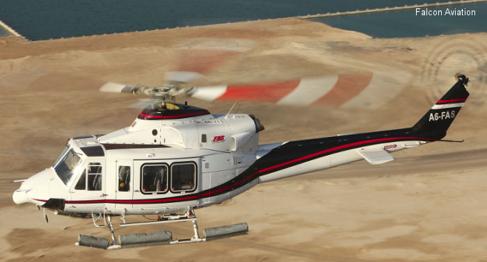 Bell 412 in Falcon Aviation Services