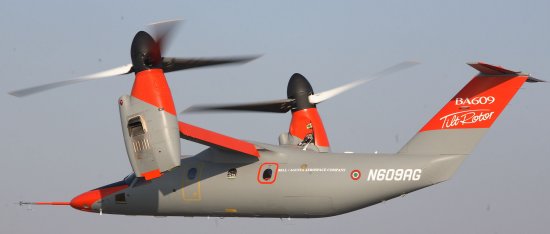 News: BA609 Tiltrotor Second Prototype Achieves First Flight