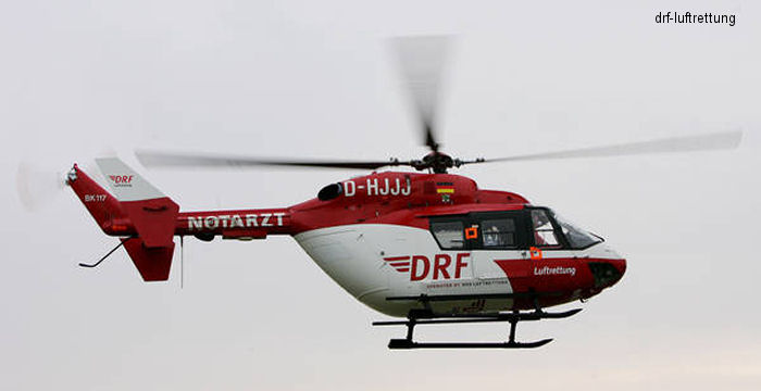 D-HJJJ I-HBHC D-HITZ MBB Bk117B-2 C/N 7251