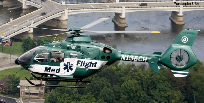 N935AC N135CH Eurocopter EC135P2 C/N 0346