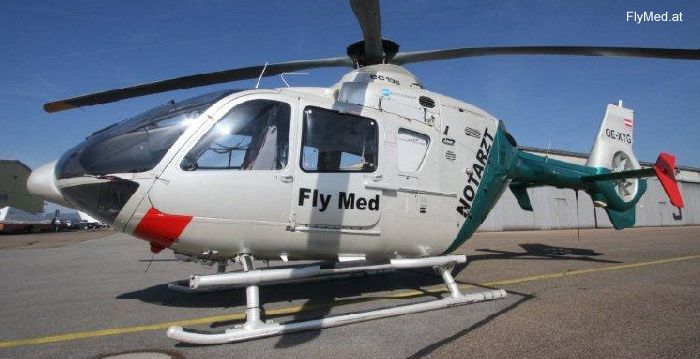 D-HFTD OE-XYG D-HBYG Eurocopter EC135P1 C/N 0080