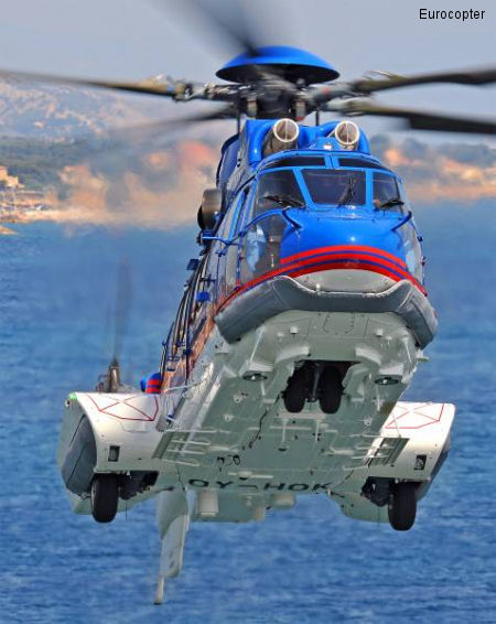 N252EV VP-CBU OY-HOK Eurocopter EC225LP C/N 2839