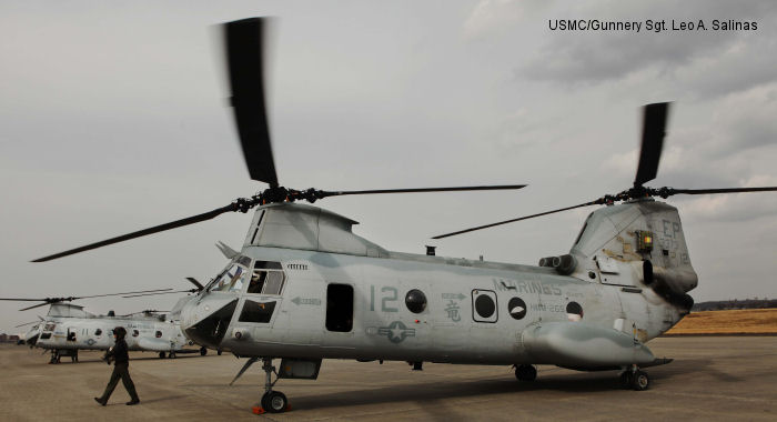 153373 Boeing-Vertol CH-46D C/N 2269