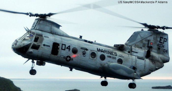 154034 Boeing-Vertol CH-46D C/N 2385