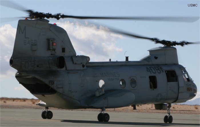 N462WR 156462 Boeing-Vertol CH-46F C/N 2532