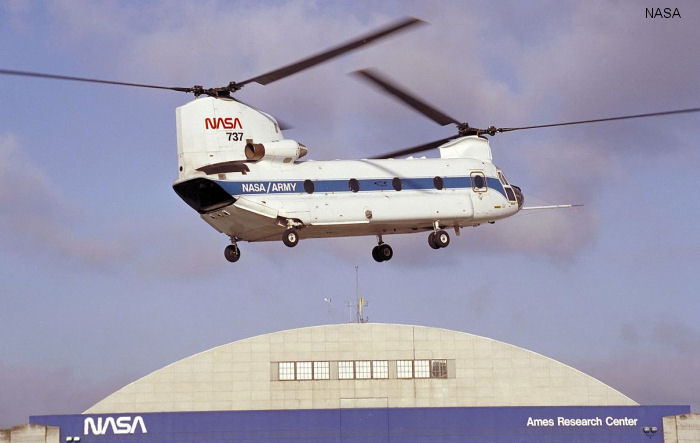 N737NA 66-19138 Boeing-Vertol CH-47B Chinook C/N b-356