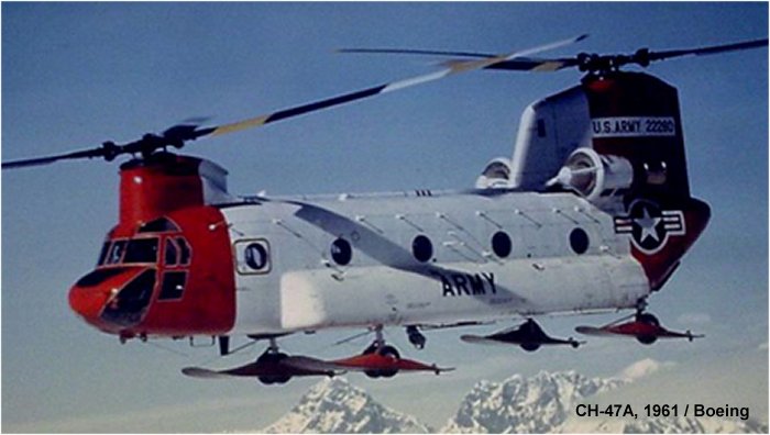 Boeing-Vertol CH-47A Chinook