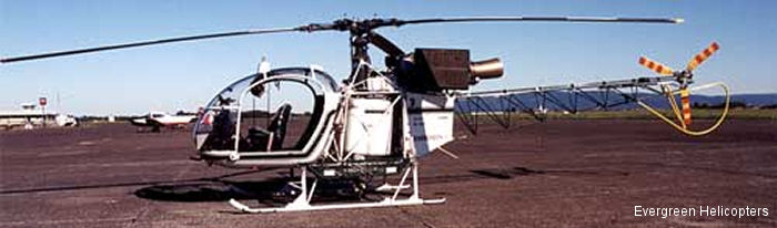 SA315B Lama in Evergreen Helicopters