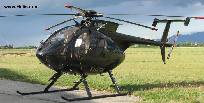 F-GZGM HA-MSH McDonnell Douglas MD369E / MD500E C/N 0309E