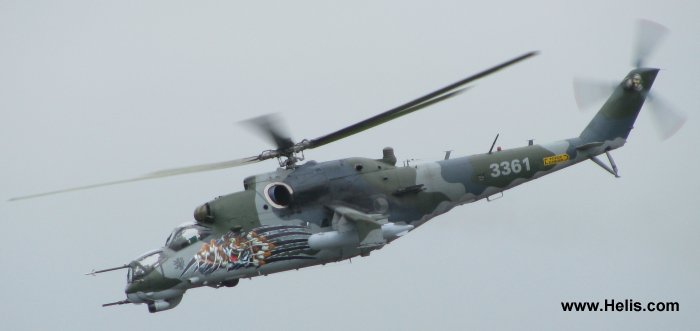 3361 Mil Mi-35 Hind C/N 203361