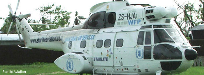 N1625S ZS-HJA Aerospatiale SA330J Puma C/N 1619