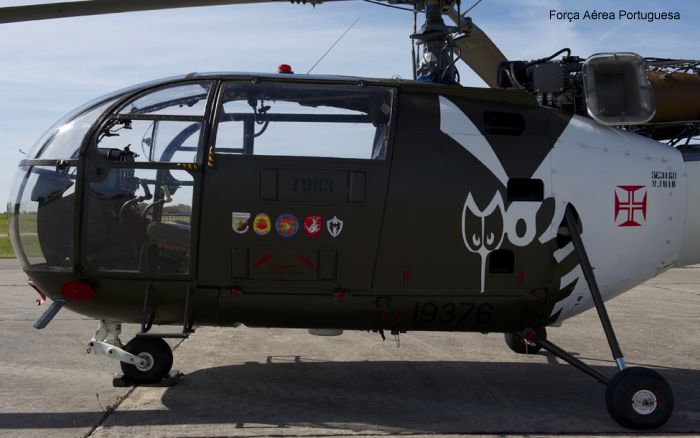 19376 9376 Aerospatiale SA316B Alouette III C/N 1818