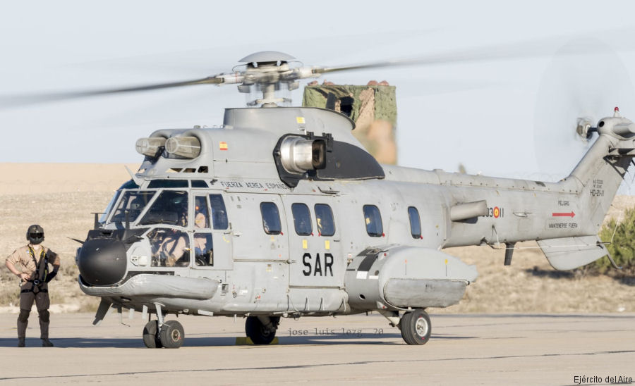 HD.21-11 Aerospatiale AS332B Super Puma C/N 2345