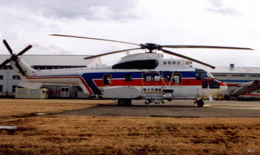 EC-OIO JA6800 Eurocopter AS332L2 Super Puma C/N 2471