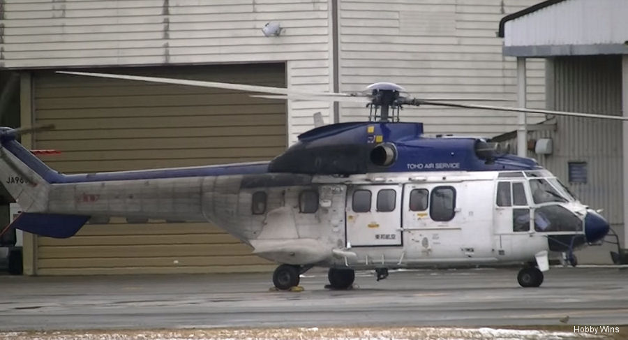 JA9672 Aerospatiale AS332L Super Puma C/N 2173