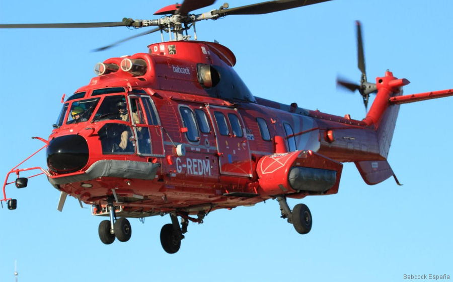 EC-NBT G-REDM Eurocopter AS332L2 Super Puma C/N 2614