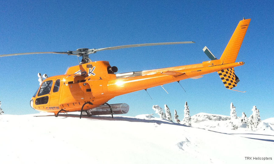 C-FBTW Eurocopter AS350B2 Ecureuil C/N 3289