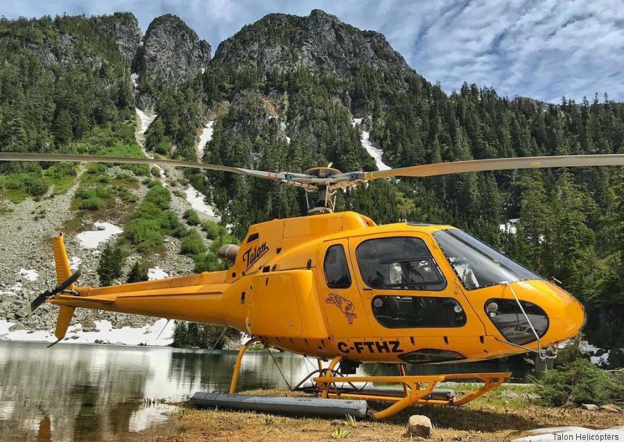 C-FTHZ N85GA Aerospatiale AS350B Ecureuil C/N 2362