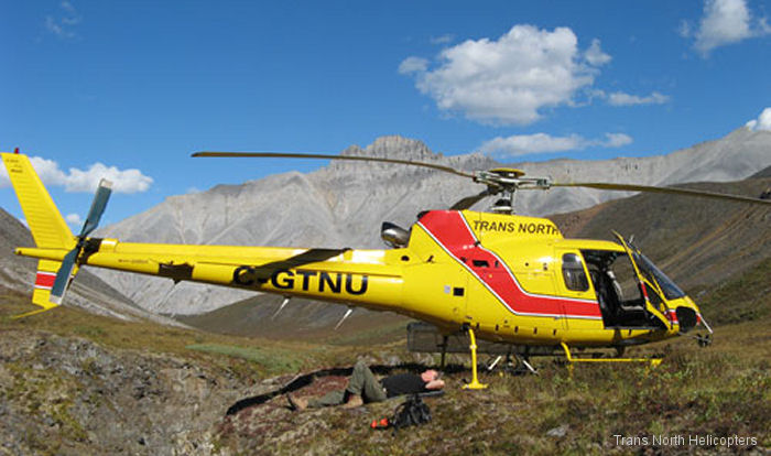 C-GTNU N318SA Eurocopter AS350BA Ecureuil C/N 3046