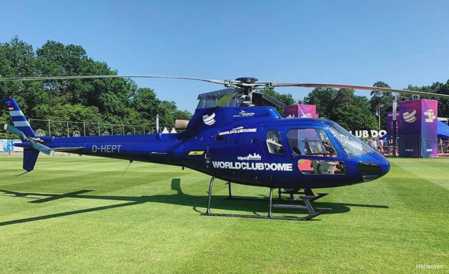 D-HEPT F-WYMG N36062 Aerospatiale AS350D Astar C/N 1237