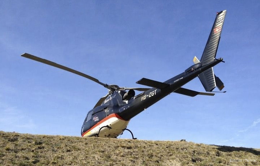 I-WILY HB-ZGT Eurocopter AS350B3 Ecureuil C/N 3928