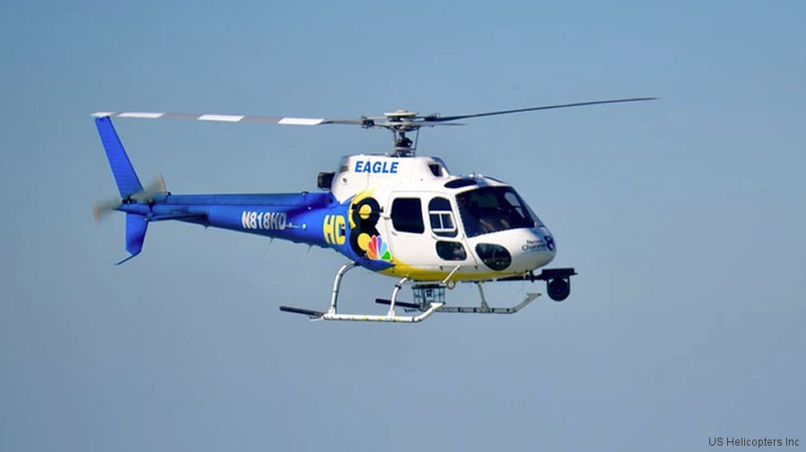 N818HD N357TV N795WC JA6030 Aerospatiale AS350B Ecureuil C/N 2376