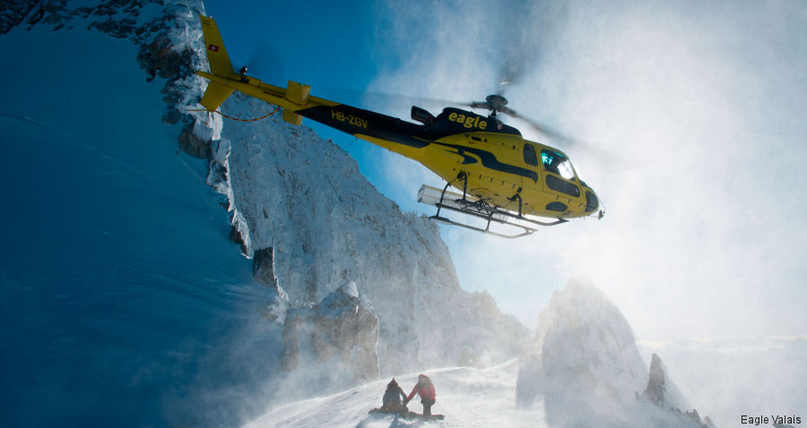 HB-ZGV SE-JUR Eurocopter AS350B3 Ecureuil C/N 3426