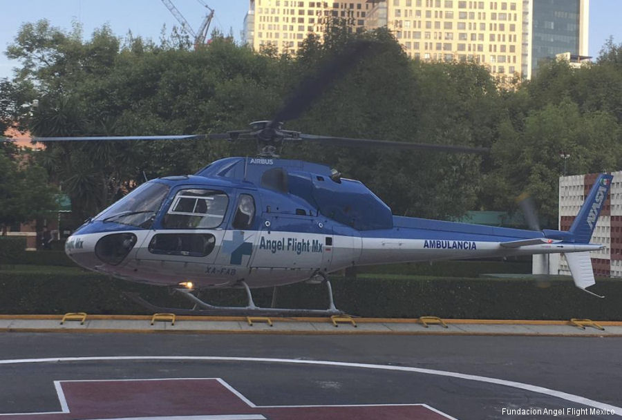 XA-FAB Eurocopter AS355F2 Ecureuil 2 C/N 5517