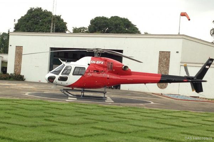 5N-BPX EC-JXP Eurocopter AS355N Ecureuil 2 C/N 5746
