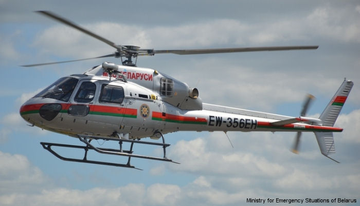 AS355NP Ecureuil 2 / TwinStar in Belarus Border Guard