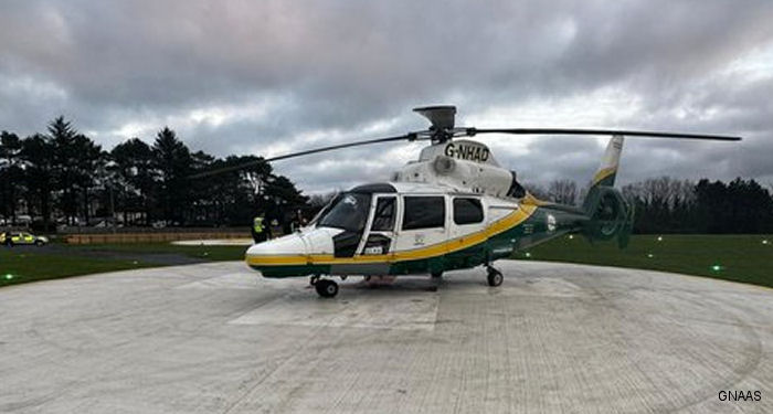 G-NHAD G-SSKP HS-LCF G-CIUC F-WJXI Airbus AS365N3+ Dauphin 2 C/N 6979