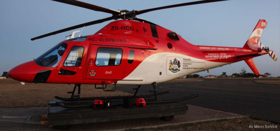 ZS-HCG N229SM AgustaWestland AW119Ke Koala C/N 14739