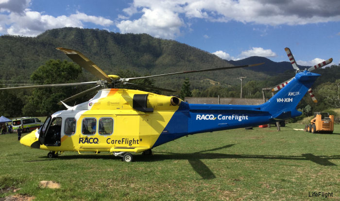 VH-XIH N265MM AgustaWestland AW139 C/N 41403