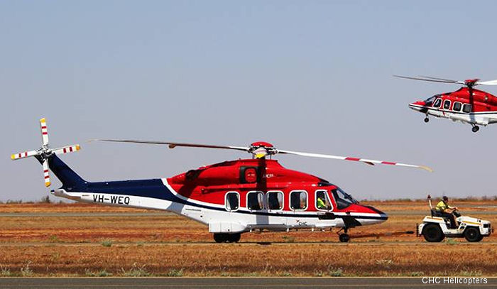 AW189 in CHC Helicopters Australia