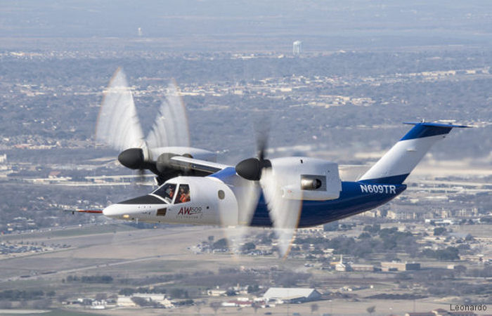N609TR AgustaWestland AW609 C/N 60001