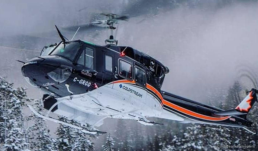 C-GRGQ N317LH N212EV HK-4064X P2-HCA VH-NSB G-BFJB Bell 212 C/N 30881