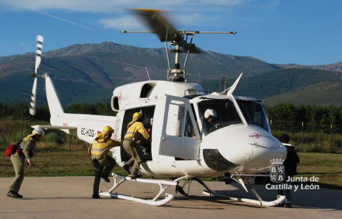 EC-HZG 4X-BCO 4X-BCK 067 Bell 212 C/N 32224