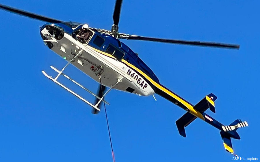 N406AP C-GUJC N647AL Bell 407 C/N 53357