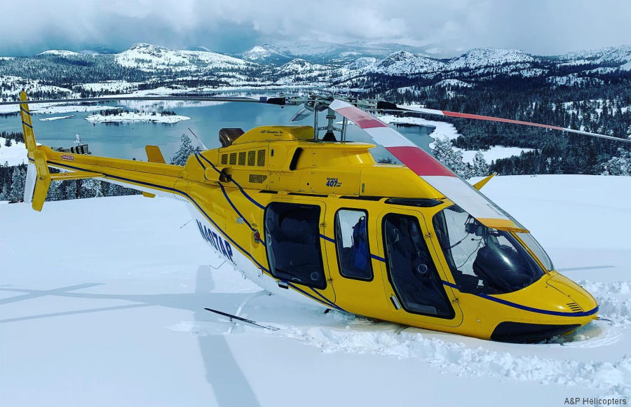 N407AP C-GFUF CC-AUI EC-JAR N54LM N60419 Bell 407 C/N 53370