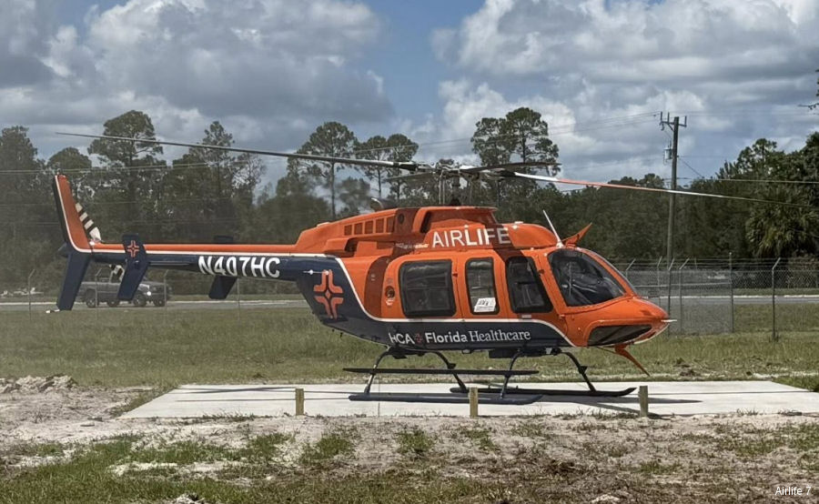 N407HC N742AM Bell 407GXi C/N 54911