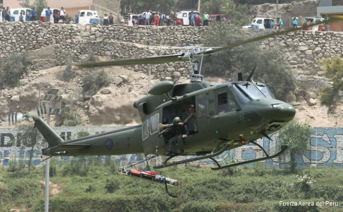 Bell 212 in Fuerza Aerea del Peru
