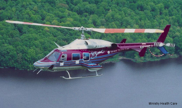 N611SJ N222MT JA9667 Bell 222UT C/N 47564