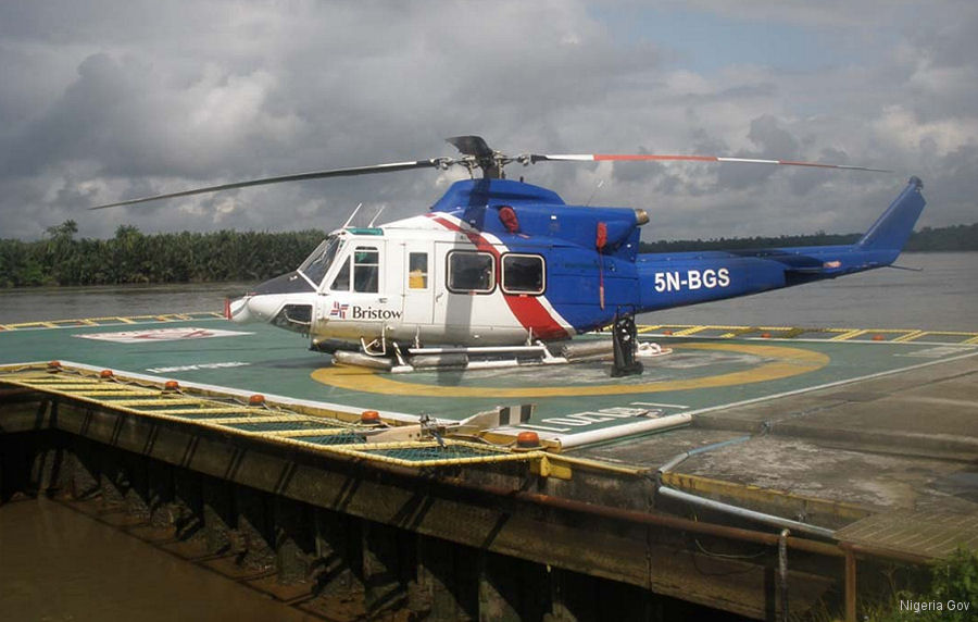 5N-BGS N464AC N911PB Bell 412SP C/N 33186